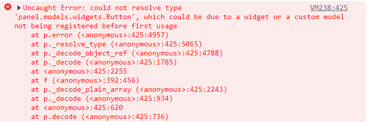 Could not resolve Button widget · Issue #5756 · holoviz/panel · GitHub