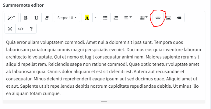 Summernote Field Add Link Modal Is Behind Overlay · Issue 2493 · Laravel Backpackcrud · Github