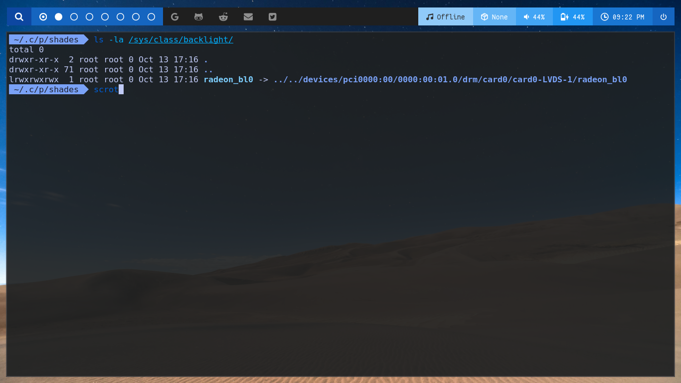 [Bug]: Backlight Not Showing Up · Issue #2534 · polybar/polybar · GitHub