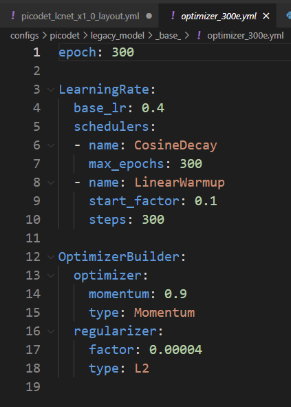 请问修改版面分析配置文件的学习率应该如何修改 · Issue 9338 · Paddlepaddlepaddleocr · Github 6470