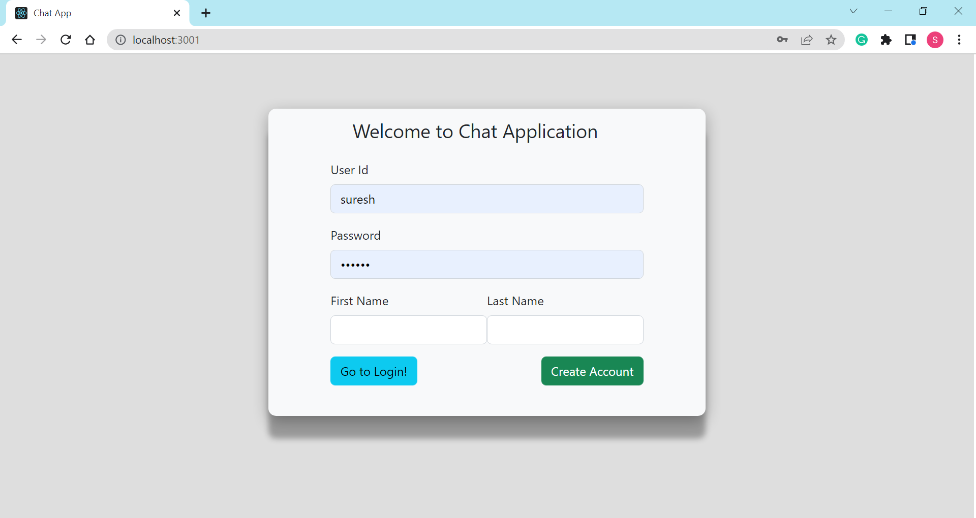 GitHub - thesureshdhulipudi/chat-application: Web Chat Application