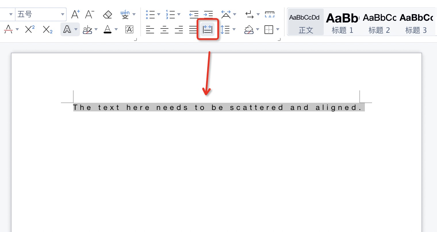 Disperse aligned text is set, and the imported text is justified · Issue #1386 · ONLYOFFICE ...
