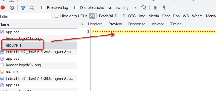 /5.5.3-39/web-apps/vendor/requirejs/require.js Garbled code · Issue #1421 · ONLYOFFICE ...