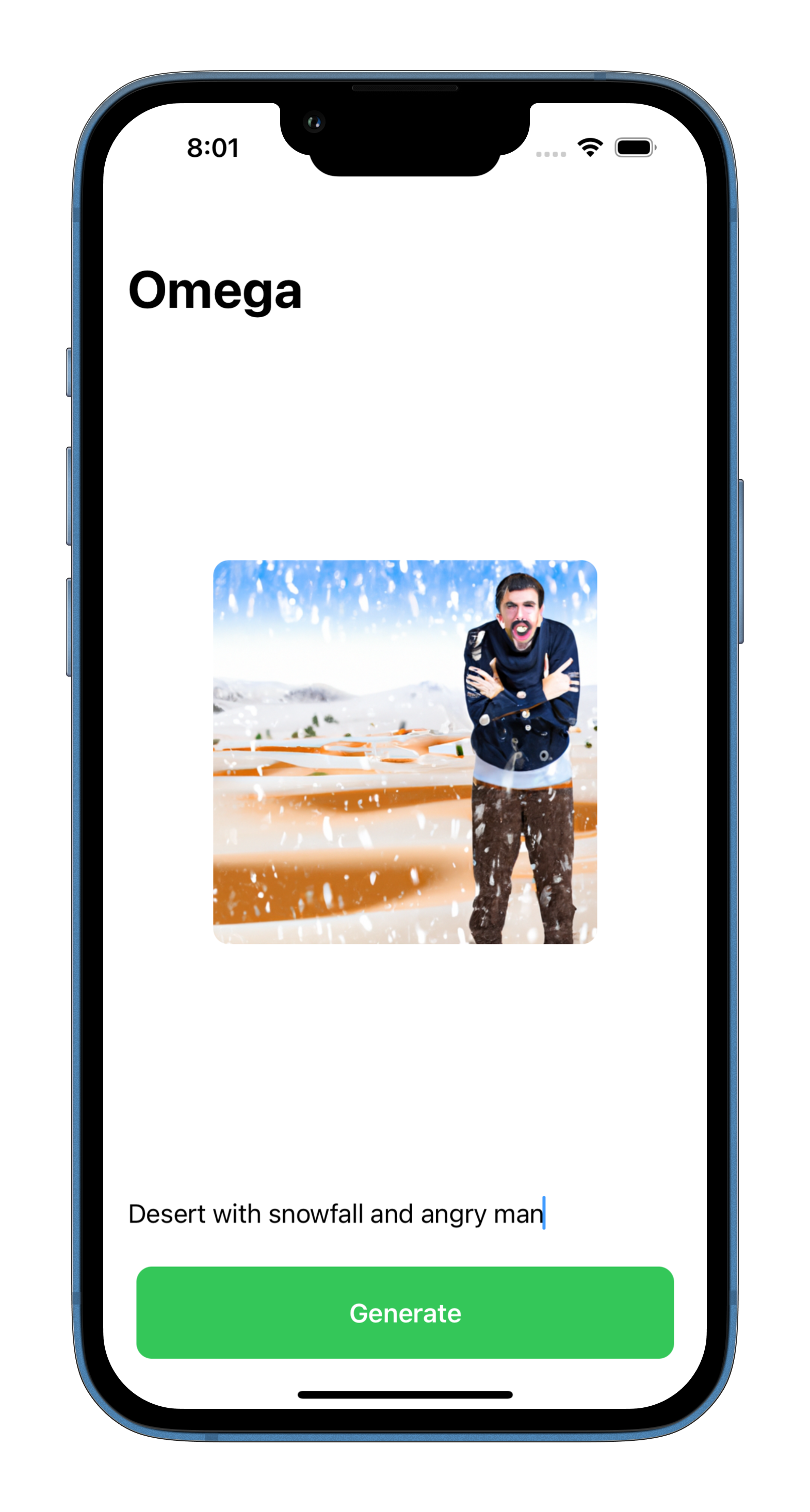 GitHub - gokulnair2001/Omega---Image-Generator: A text to Image generator powered by OpenAI