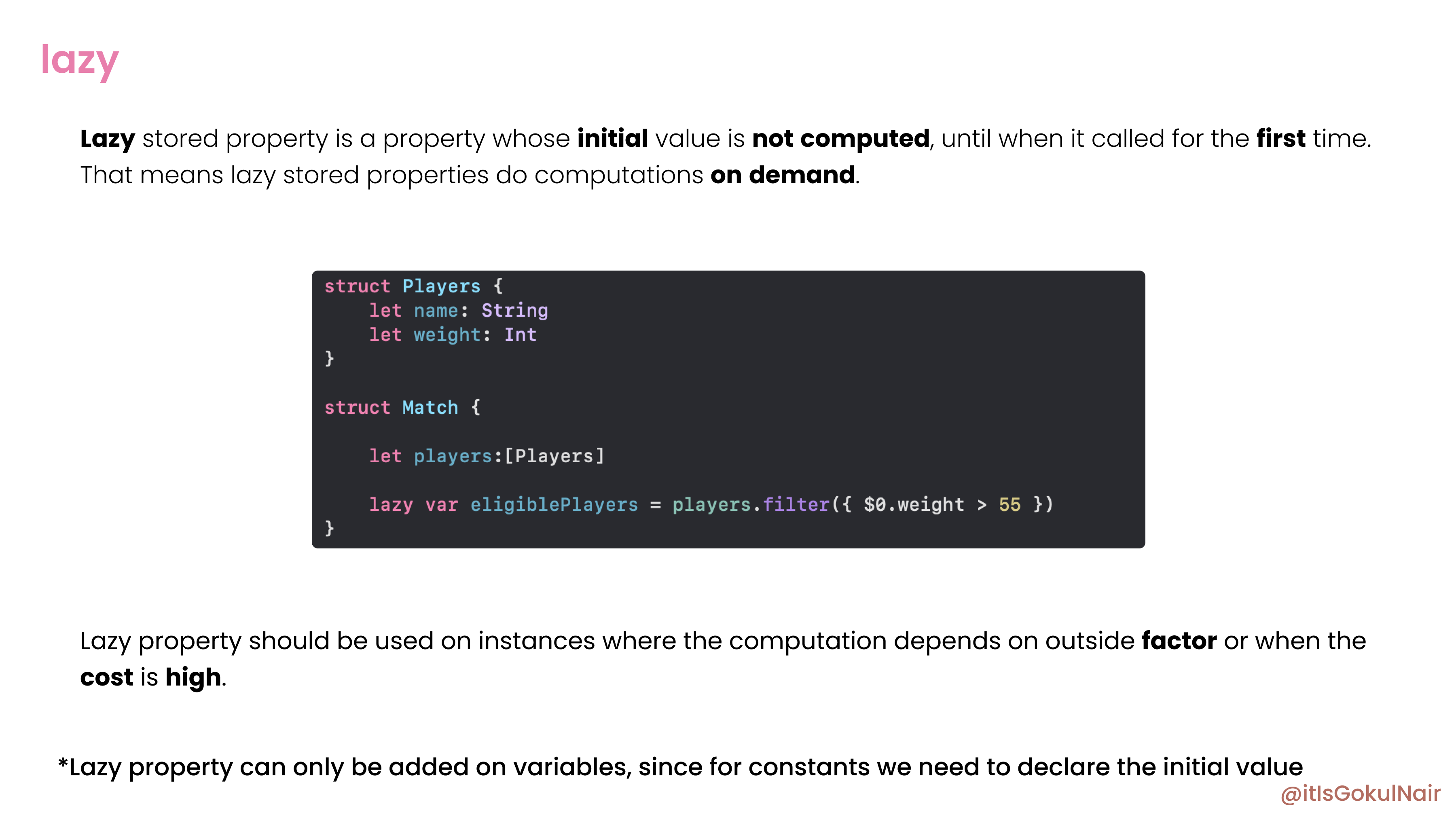 GitHub - gokulnair2001/Daily-Swift-Tips: Daily Swift Tips to brush up your skills 💻