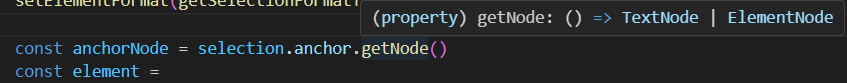Bug: return types of methods are not resolved by typescript · Issue #5117 · facebook/lexical ...