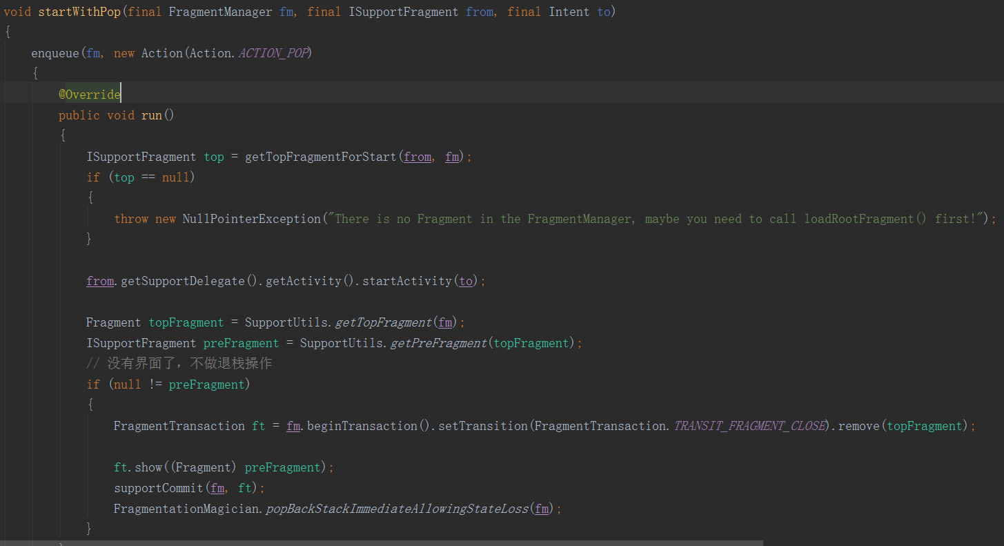 Fragment栈问题 · Issue #784 · YoKeyword/Fragmentation · GitHub