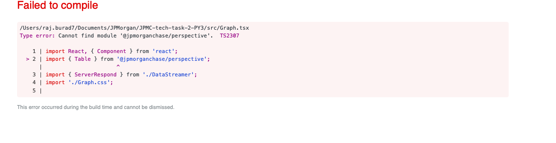 Cannot find module '@jpmorganchase/perspective' · Issue #327 · insidesherpa/JPMC-tech-task-2-PY3 ...