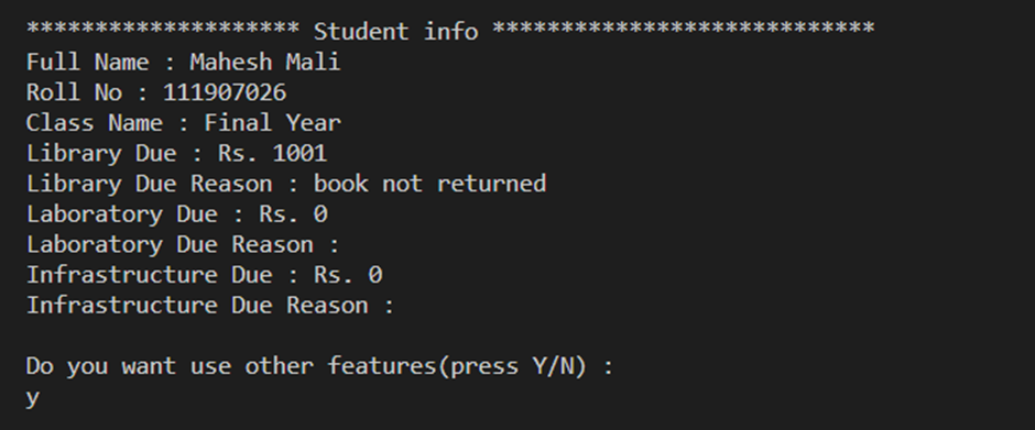 GitHub - Maheshmali1/NO_Dues_Management_System
