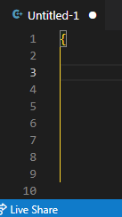 Colored bracket guide missing on last editor line · Issue #149922 ...