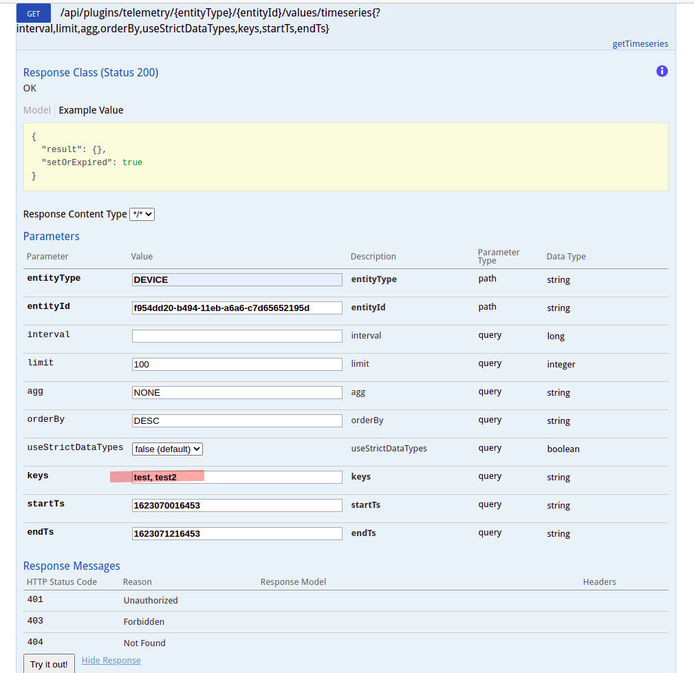 Json structured telemetry keys result in BadRequest error · Issue #4657 · thingsboard ...