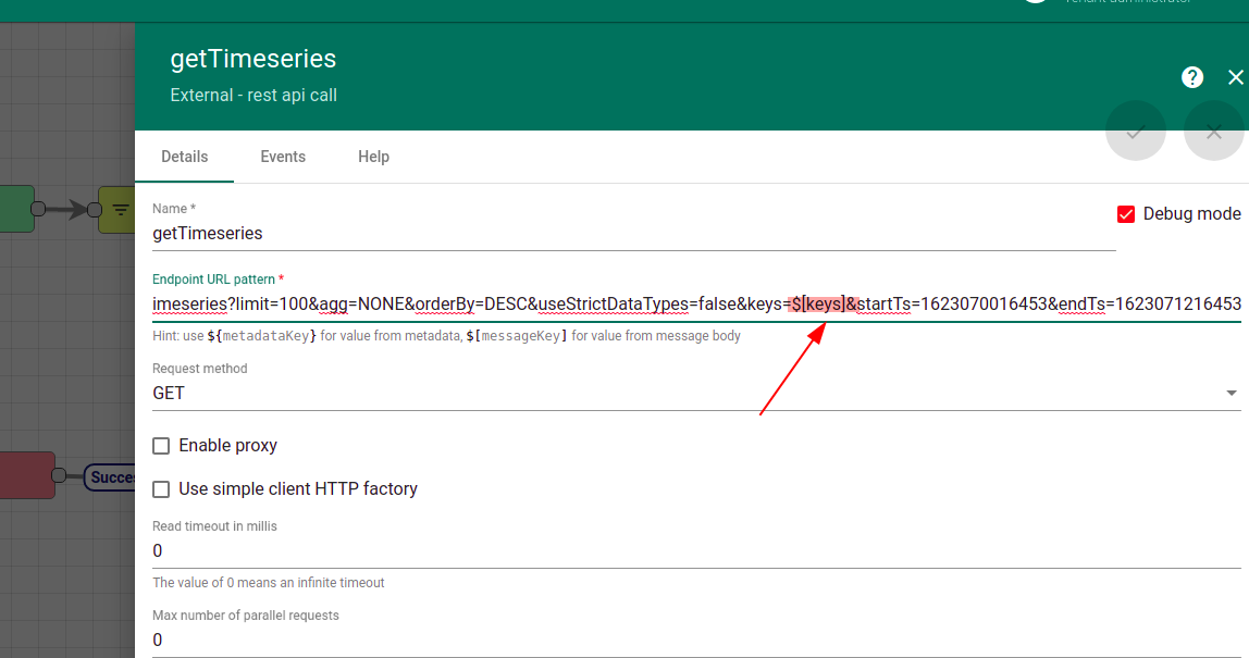 Json structured telemetry keys result in BadRequest error · Issue #4657 · thingsboard ...