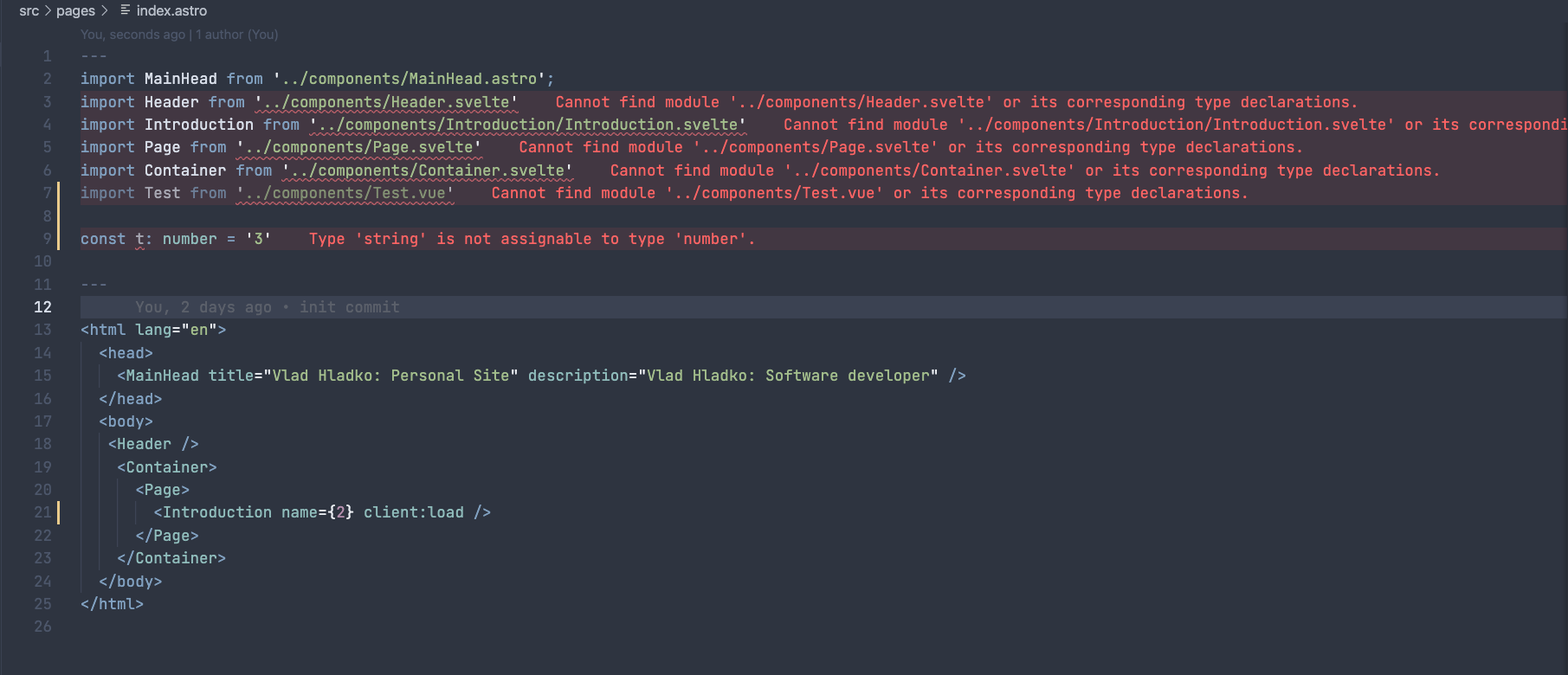 🐛 BUG: Import svelte or vue files · Issue #142 · withastro/language-tools · GitHub