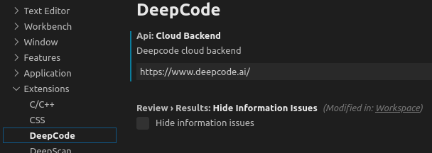 Allow Users To Disable External Linters · Issue 10 · Deepcodeaivscode Extension · Github