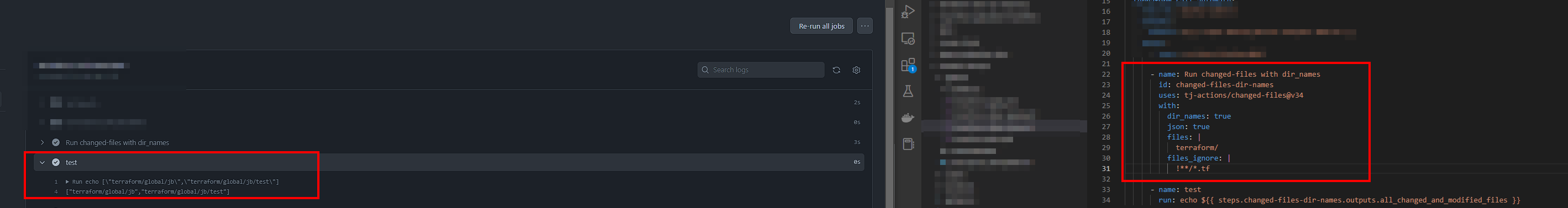 [BUG] dir_names + files combo ends up in error · Issue #757 · tj-actions/changed-files · GitHub