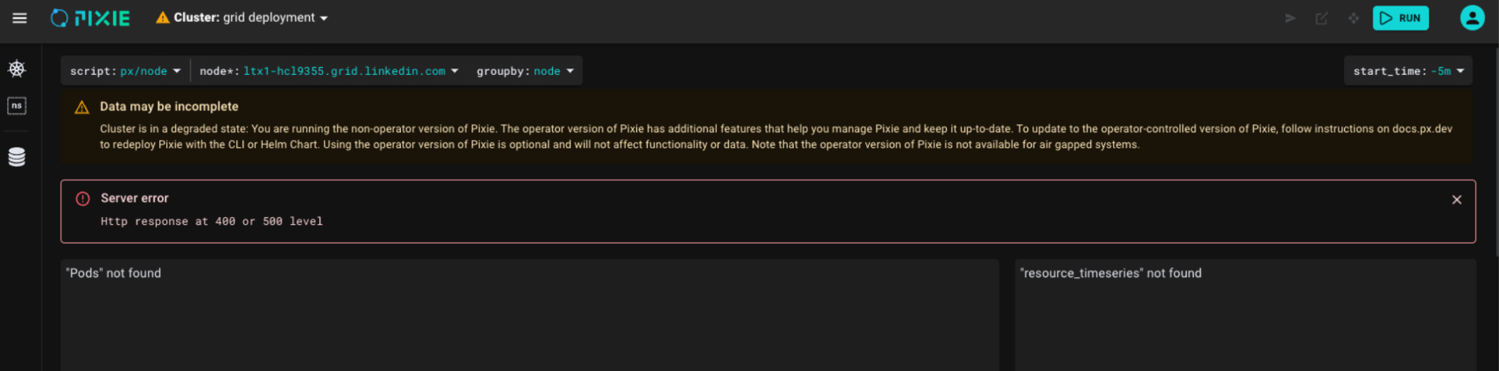 400 or 500 level error ERR_INCOMPLETE_CHUNKED_ENCODING with UI stuck on loading · Issue #1226 ...