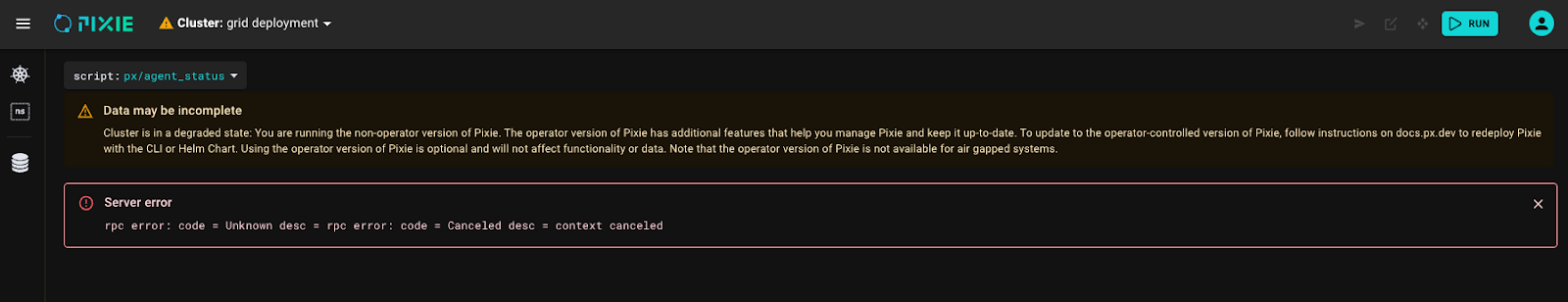 400 or 500 level error ERR_INCOMPLETE_CHUNKED_ENCODING with UI stuck on loading · Issue #1226 ...