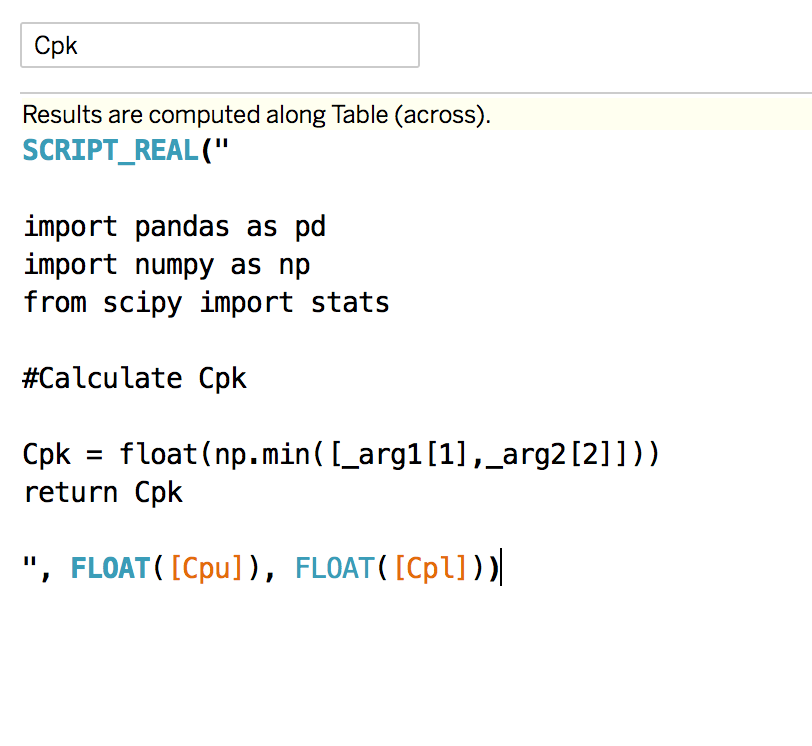 TabPy 'List Index Out Of Range' · Issue #81 · tableau/TabPy · GitHub