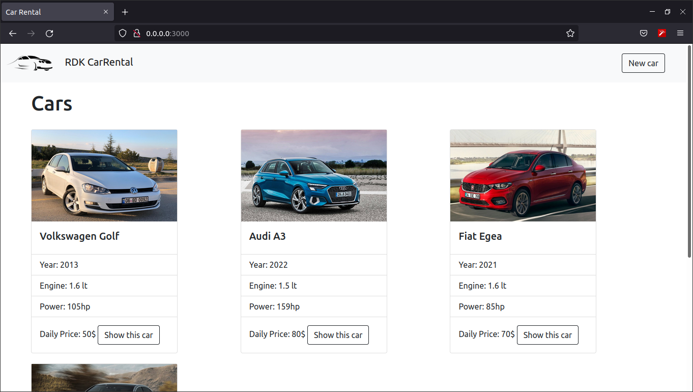 GitHub - rizadogukankosar/CarRentalProject: Basic a car rental company website with rails