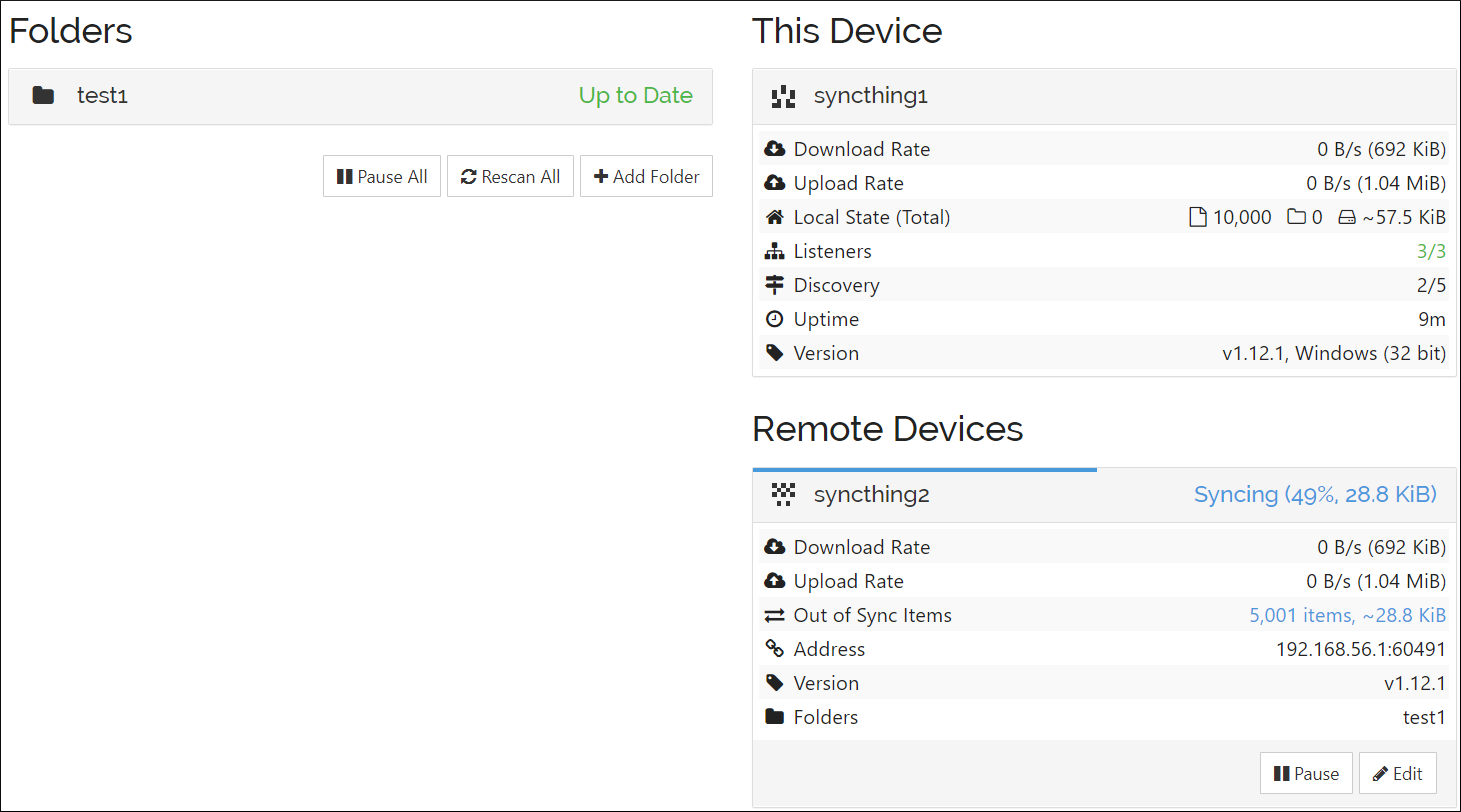 GUI displays Syncing (100%, 0 B) when syncing byte-sized files · Issue #7263 · syncthing ...