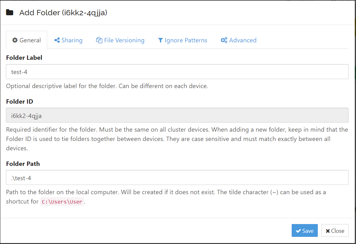 Warning This Path Is A Subdirectory Of An Existing Folder Does Not Appear When Editing Only