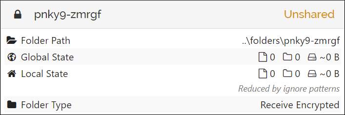 .stignore should be ignored in Receive Encrypted folders · Issue #7469 · syncthing/syncthing ...