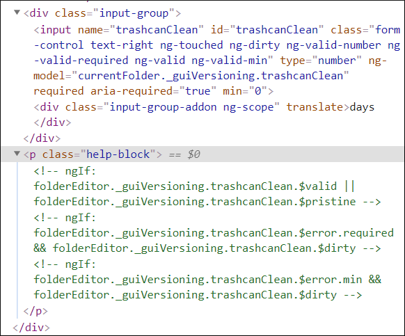 Versioning Help Strings Are Not Displayed In The Gui · Issue 7481 · Syncthing Syncthing · Github
