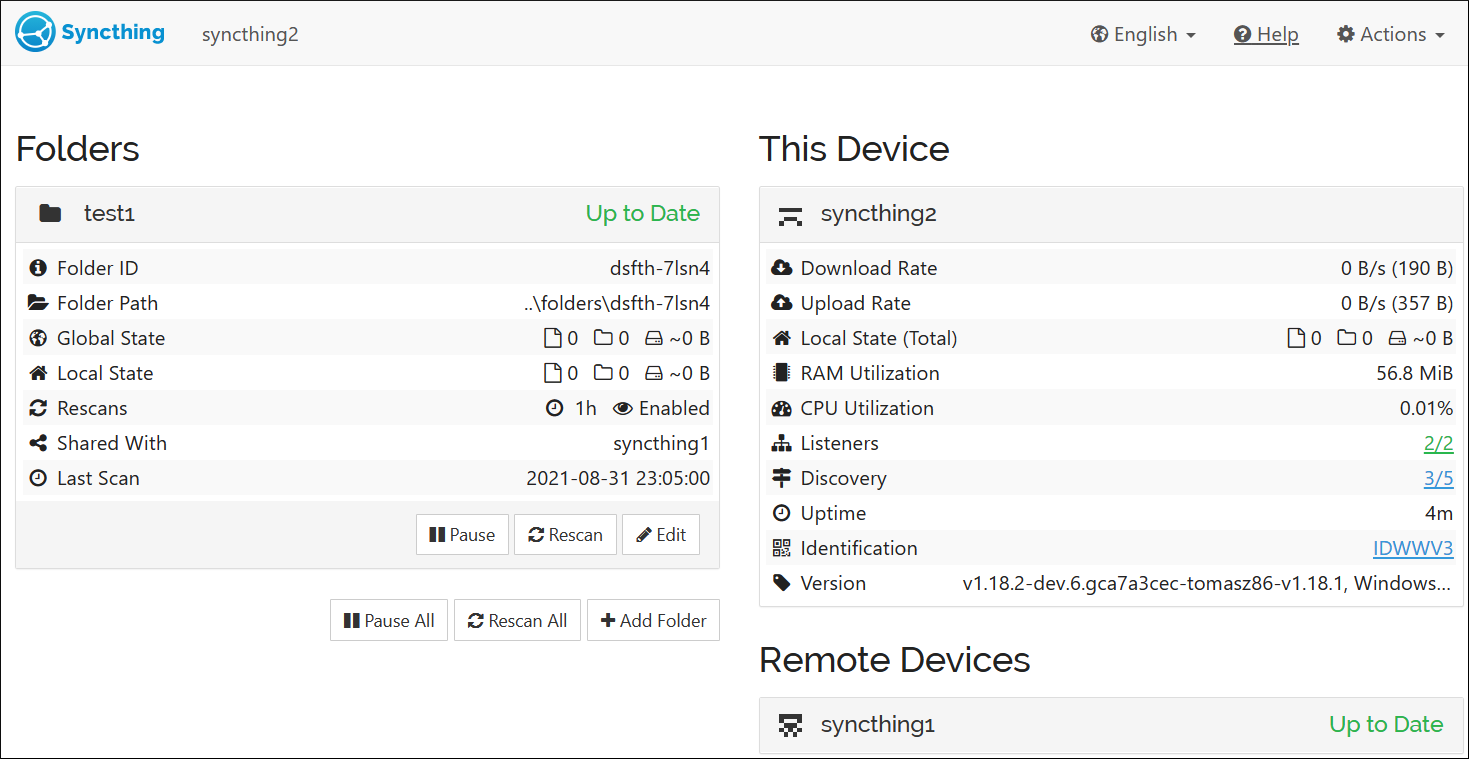 Auto Accept folders always 'Up to date' after removed from remote device · Issue #7917 ...