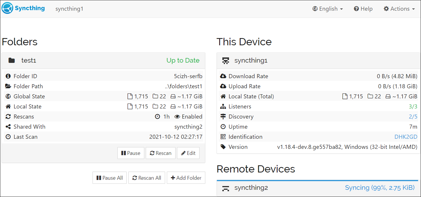 Folders remain "local additions" in recv-only after sync · Issue #8004 · syncthing/syncthing ...