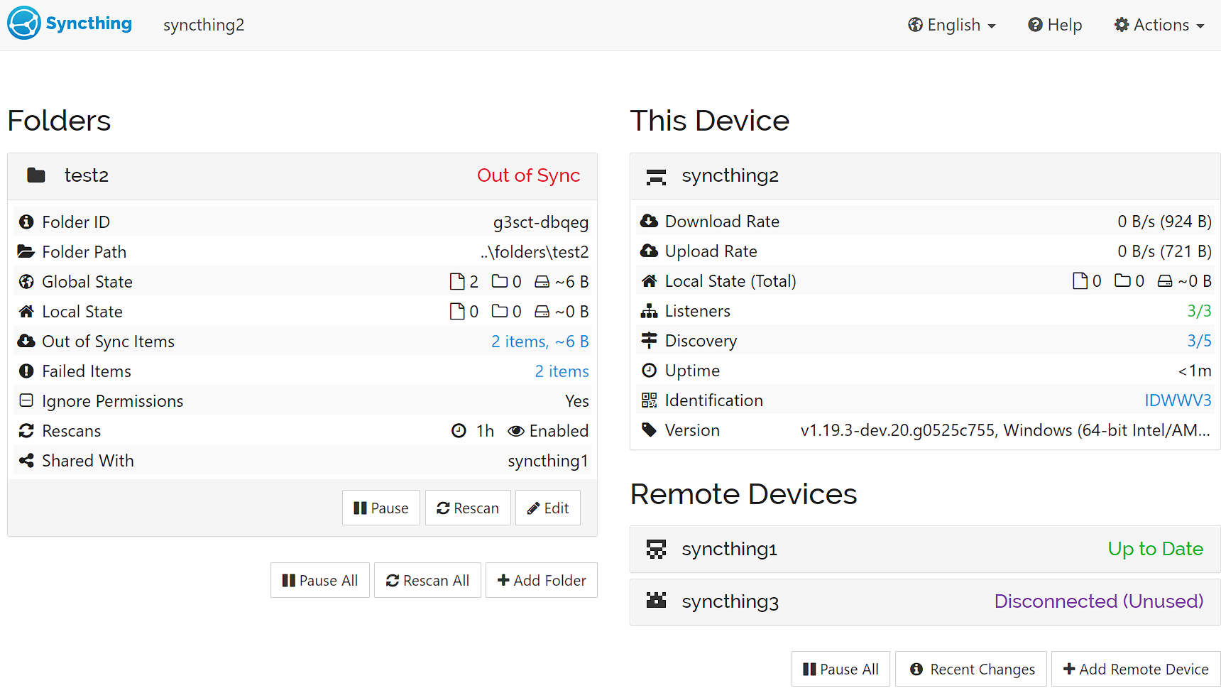Mutual encrypted sharing doesn't work (both sides with password) · Issue #8277 · syncthing ...