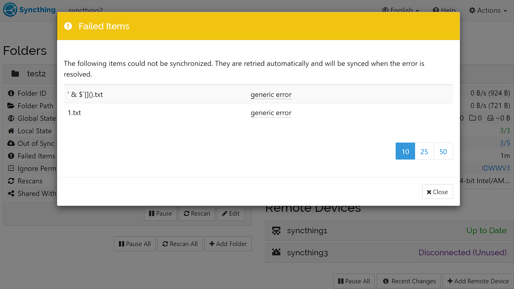 Mutual encrypted sharing doesn't work (both sides with password) · Issue #8277 · syncthing ...