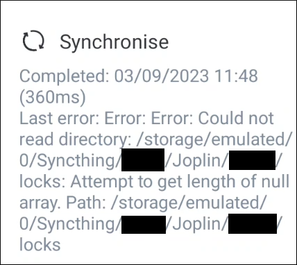 Android app crash when sync with file system · Issue #8759 · laurent22/joplin · GitHub