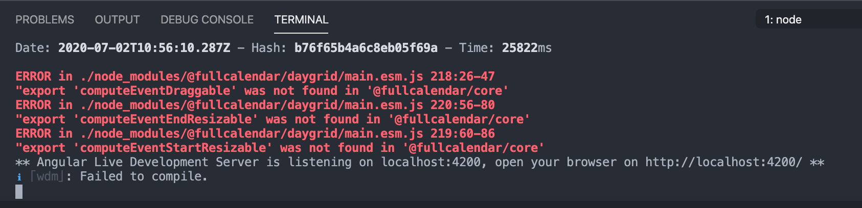 Module Fullcalendarcore Has No Exported Member Calendaroptions · Issue 324 