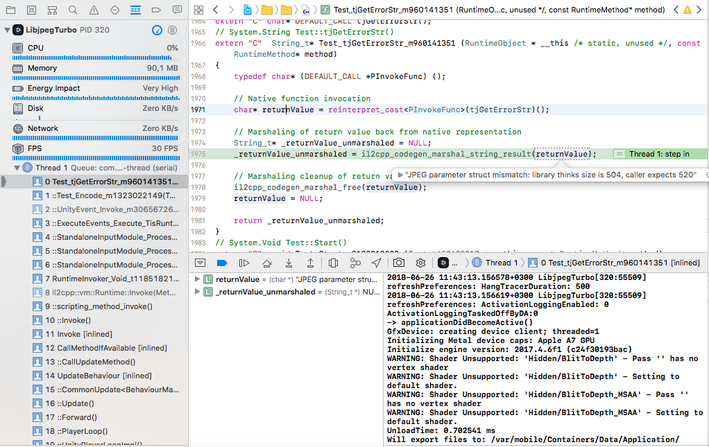 tjInitCompress throws error on iOS · Issue #247 · libjpeg-turbo/libjpeg-turbo · GitHub
