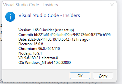 VScode server on insiders version, only working on preview release · Issue #6327 · microsoft ...