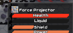 Show (force projector) shield health on hover · Issue #1015 · Anuken/Mindustry-Suggestions · GitHub