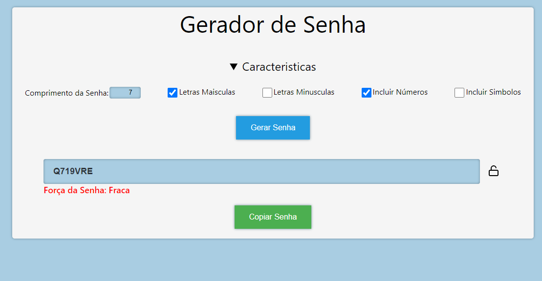 GitHub - MagnoLevi/passwordRandomizer: It randomizes a password according to the selected ...