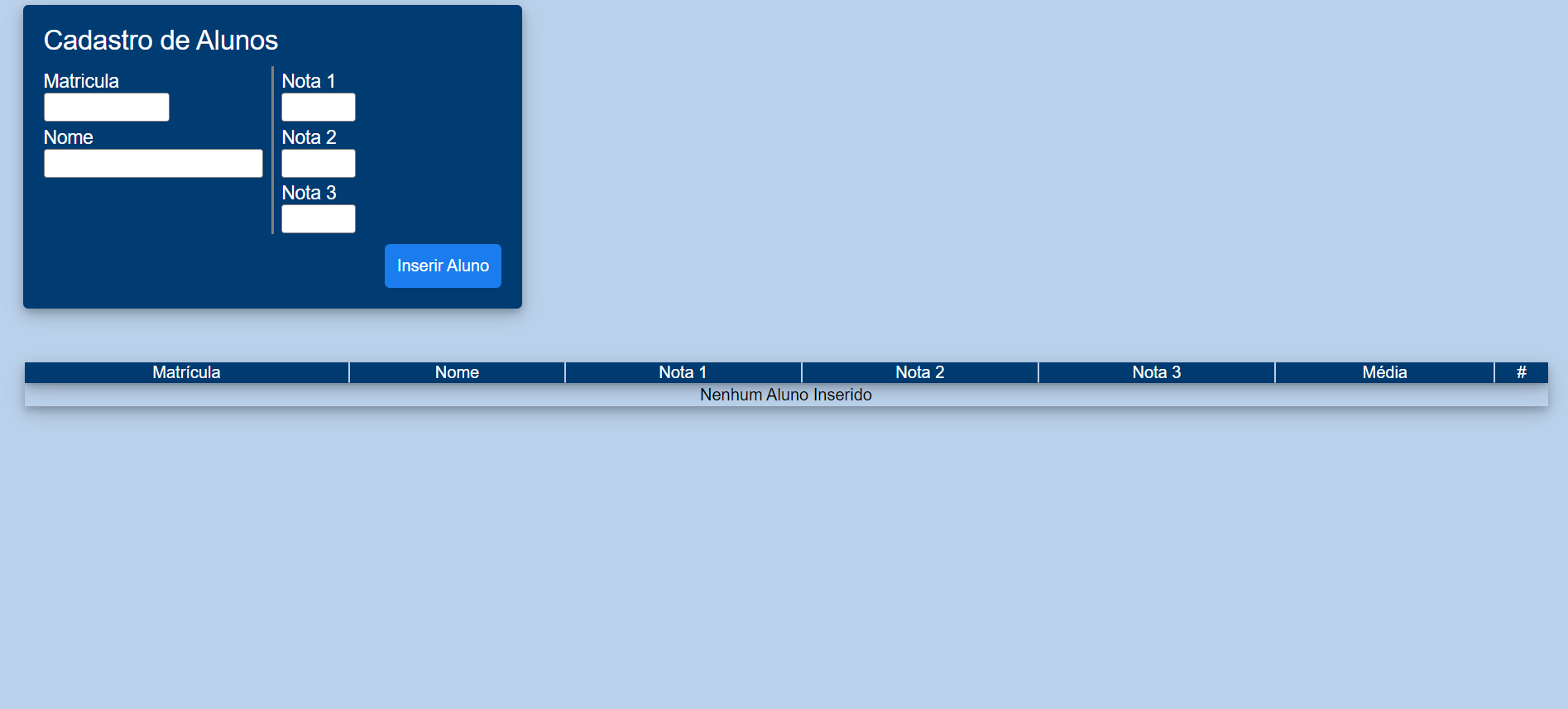 GitHub - MagnoLevi/CadastroAlunoUnipe: Web Programming Project
