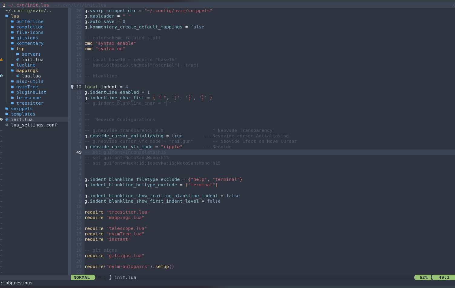 GitHub - SergioRibera/NvimDotFiles: My custom vim/nvim configuration
