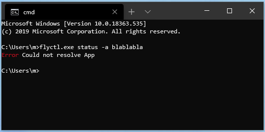 [31mError [0m (Terminal coloring issues) · Issue #27 · superfly/flyctl · GitHub