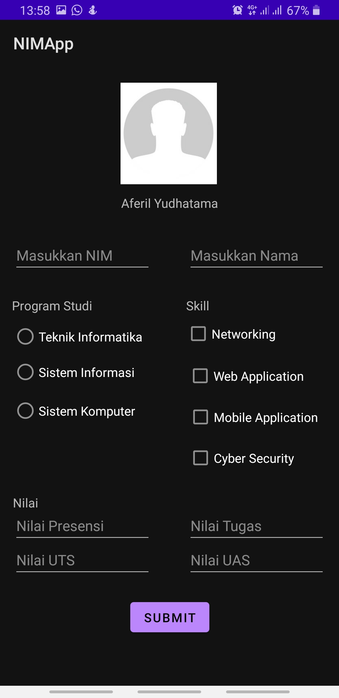 GitHub - aferiltm/Pogram_Input_Data_dan_Hasil_Nilai.Kotlin: Program input data dan hasil nilai ...