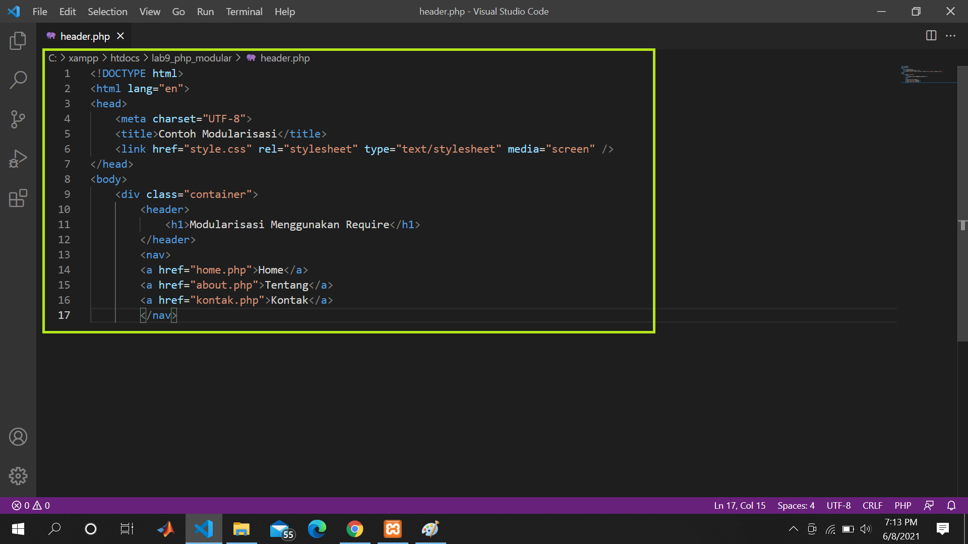 GitHub - alfanshaabif/Lab9Web: Pertemuan ke-11 - Tugas Praktikum 9 ...