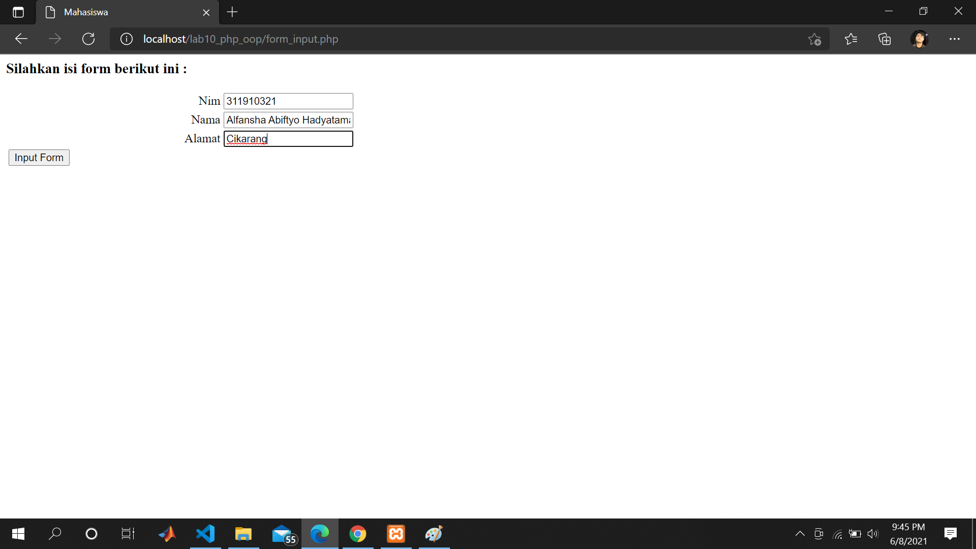 GitHub - alfanshaabif/Lab10Web: Pertemuan ke-11 - Tugas Praktikum 10 ...