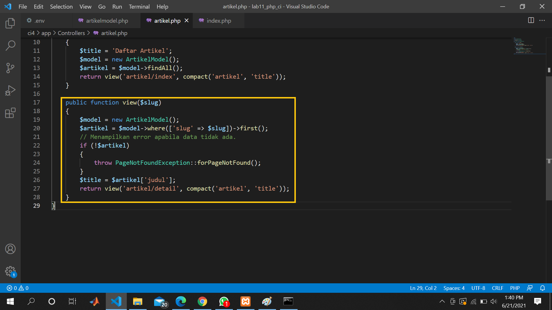 GitHub - alfanshaabif/Lab11Web: Pertemuan ke-12, 13, 14, 15 - Tugas ...