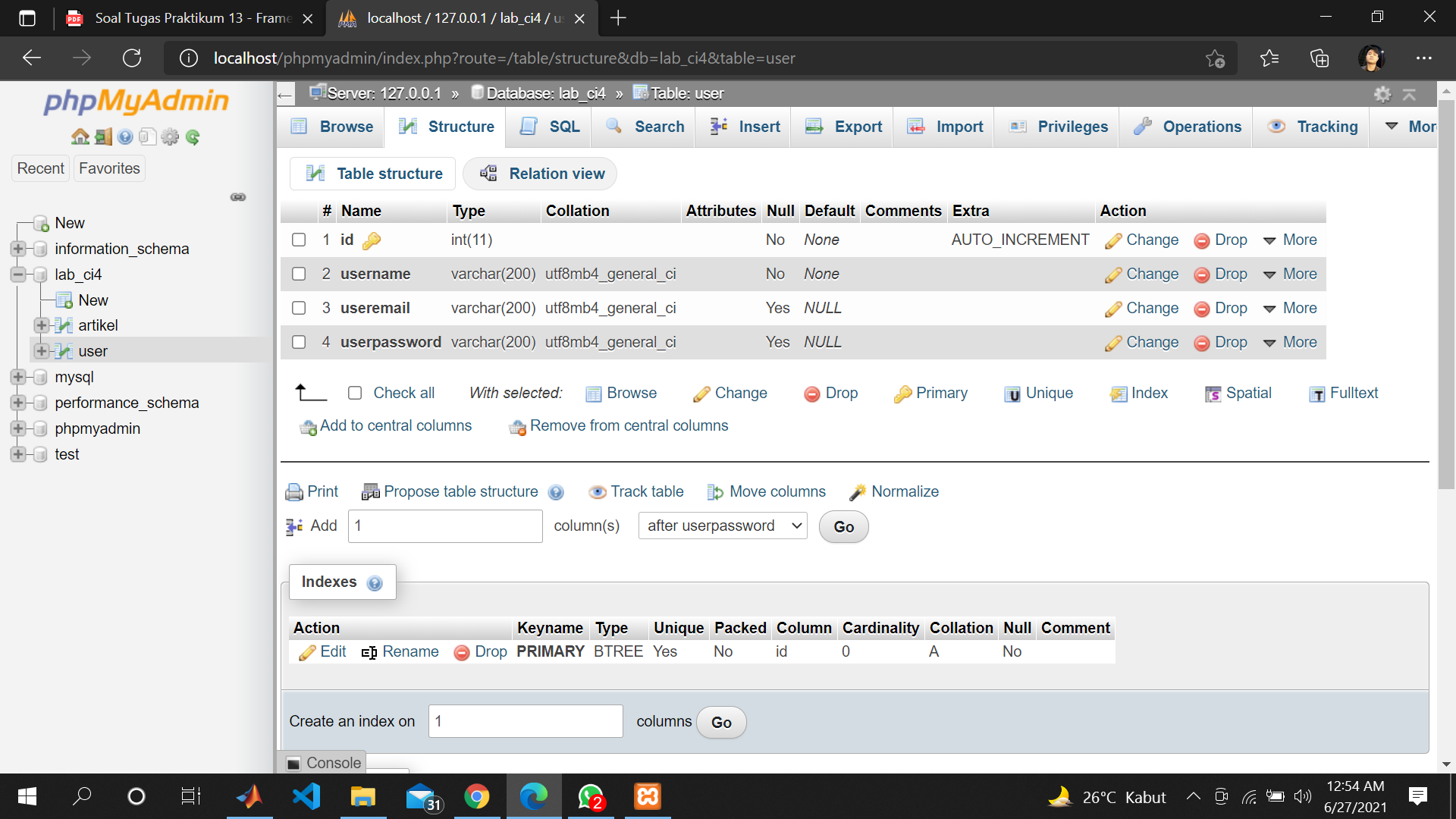 GitHub - alfanshaabif/Lab11Web: Pertemuan ke-12, 13, 14, 15 - Tugas ...