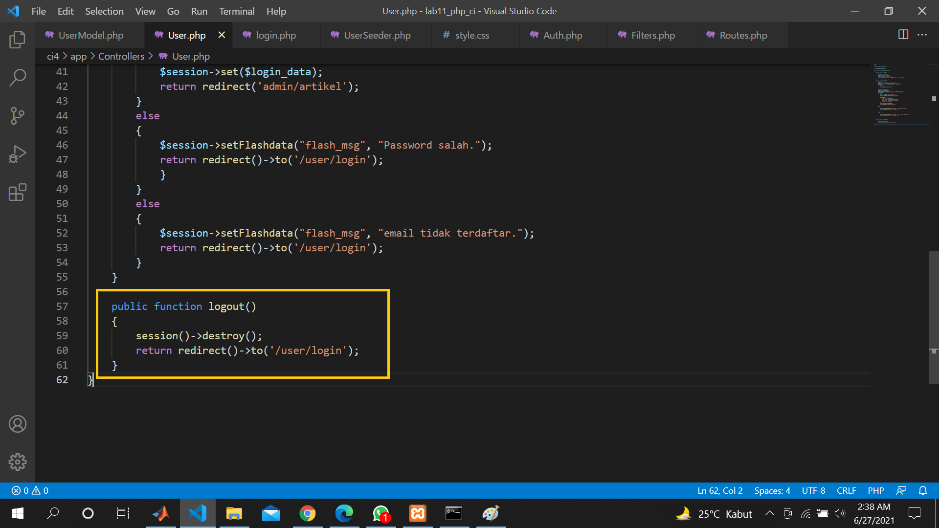 GitHub - alfanshaabif/Lab11Web: Pertemuan ke-12, 13, 14, 15 - Tugas ...