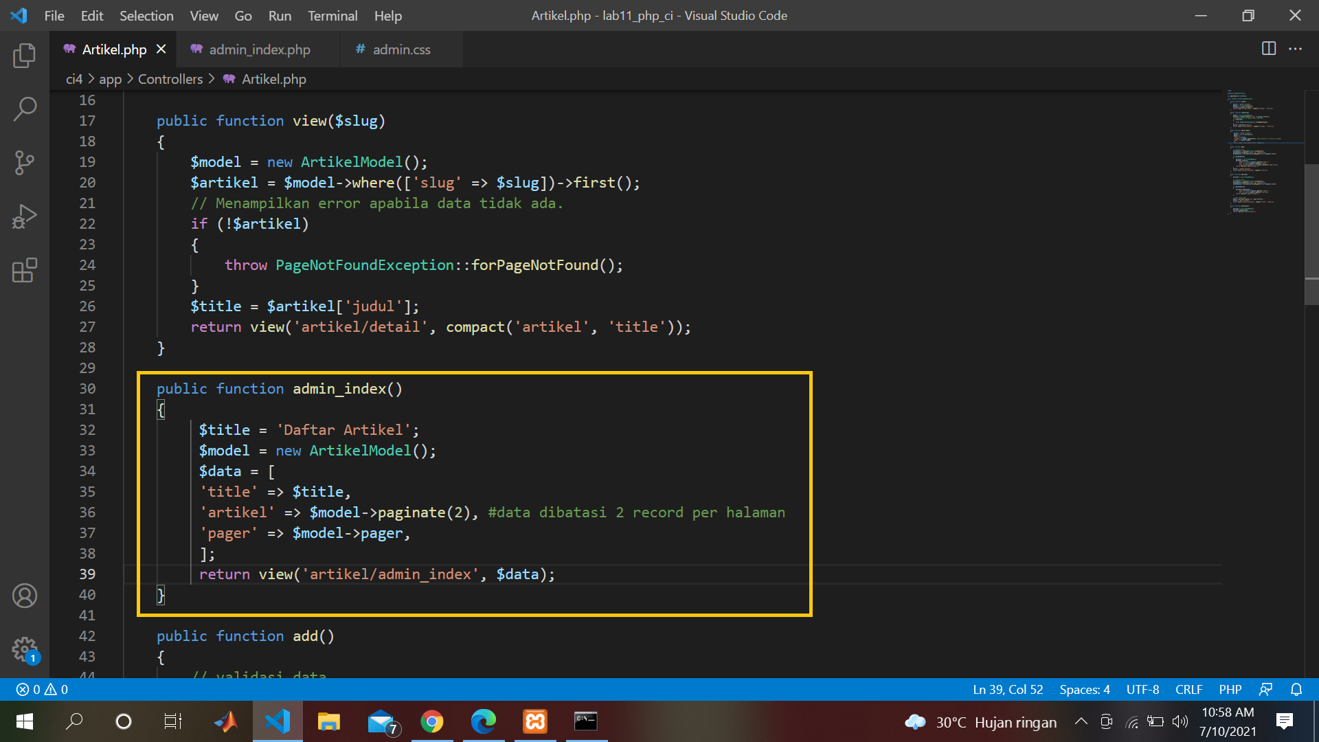 GitHub - alfanshaabif/Lab11Web: Pertemuan ke-12, 13, 14, 15 - Tugas ...