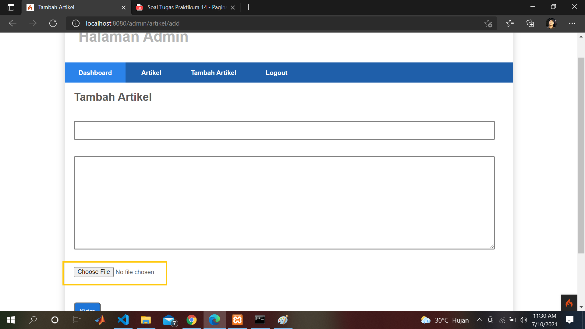 GitHub - alfanshaabif/Lab11Web: Pertemuan ke-12, 13, 14, 15 - Tugas ...