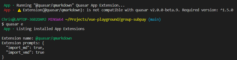 Qmarkdown Support For Quasar V2 · Issue 181 · Quasarframework Quasar Ui Qmarkdown · Github