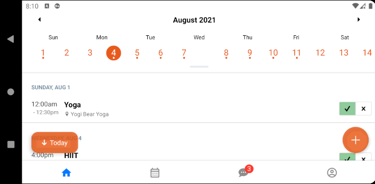 How can i show the plus icon in expandableCalendar · Issue #1655 · wix/react-native-calendars ...
